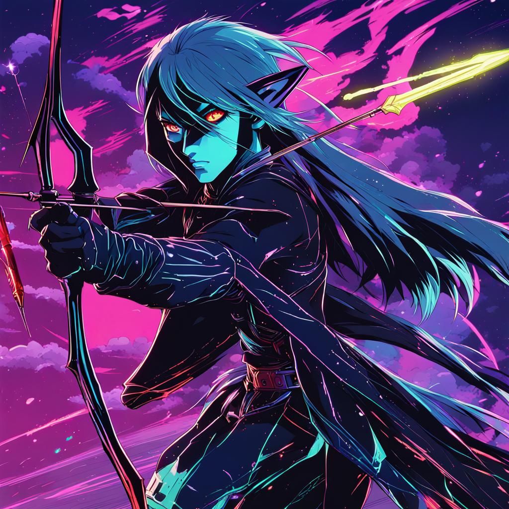 Dark Elf - AI Generated Artwork - NightCafe Creator