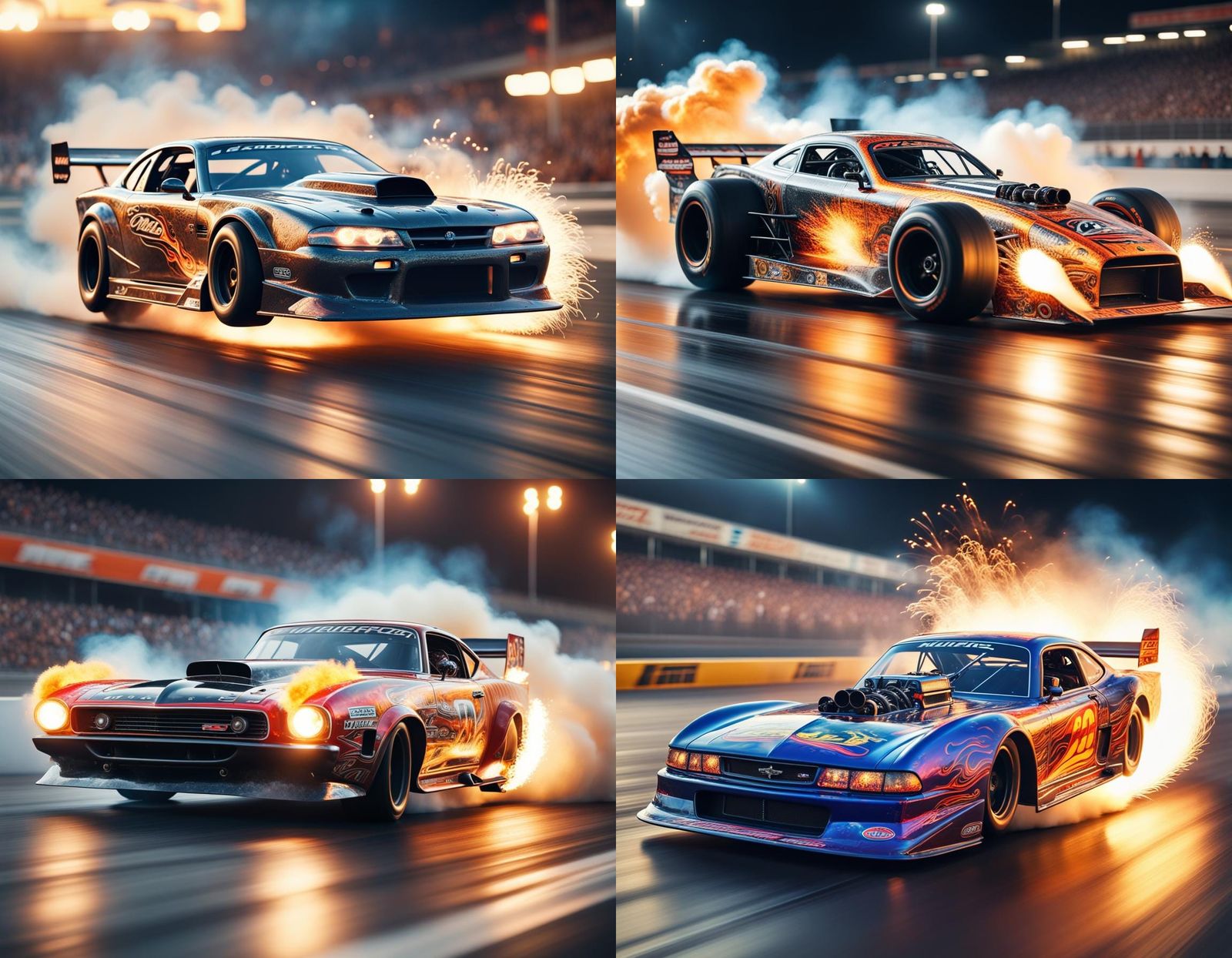 Drag Racer - AI Generated Artwork - NightCafe Creator