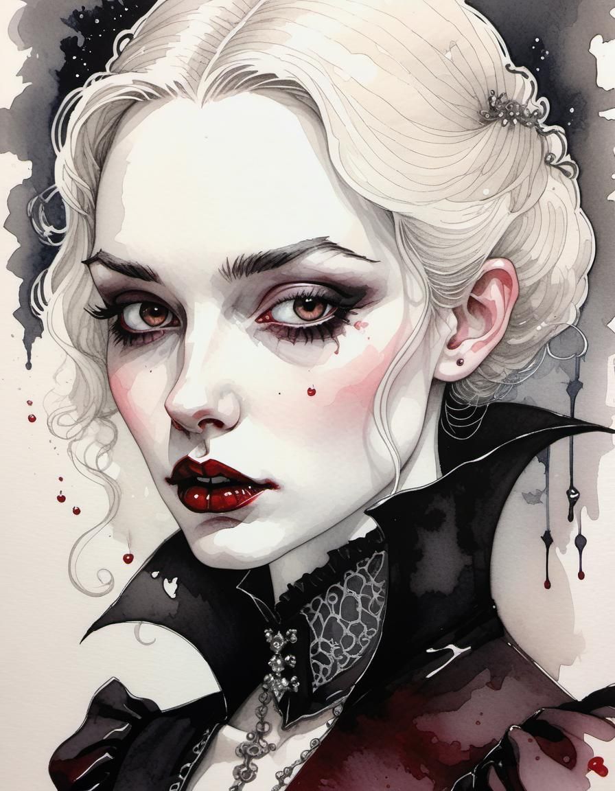 Pale lady - AI Generated Artwork - NightCafe Creator