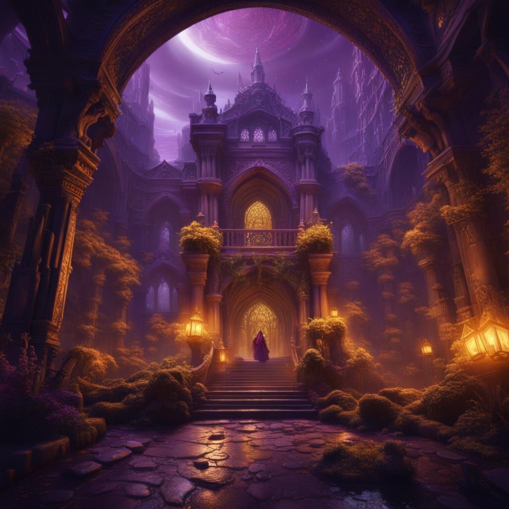 Fantasy world - AI Generated Artwork - NightCafe Creator