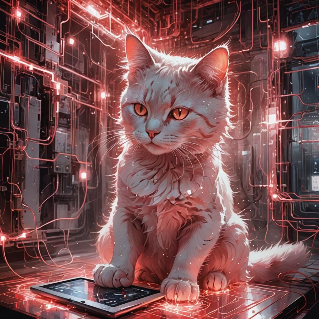 The truth behind computers: Cats control them - AI Generated Artwork ...