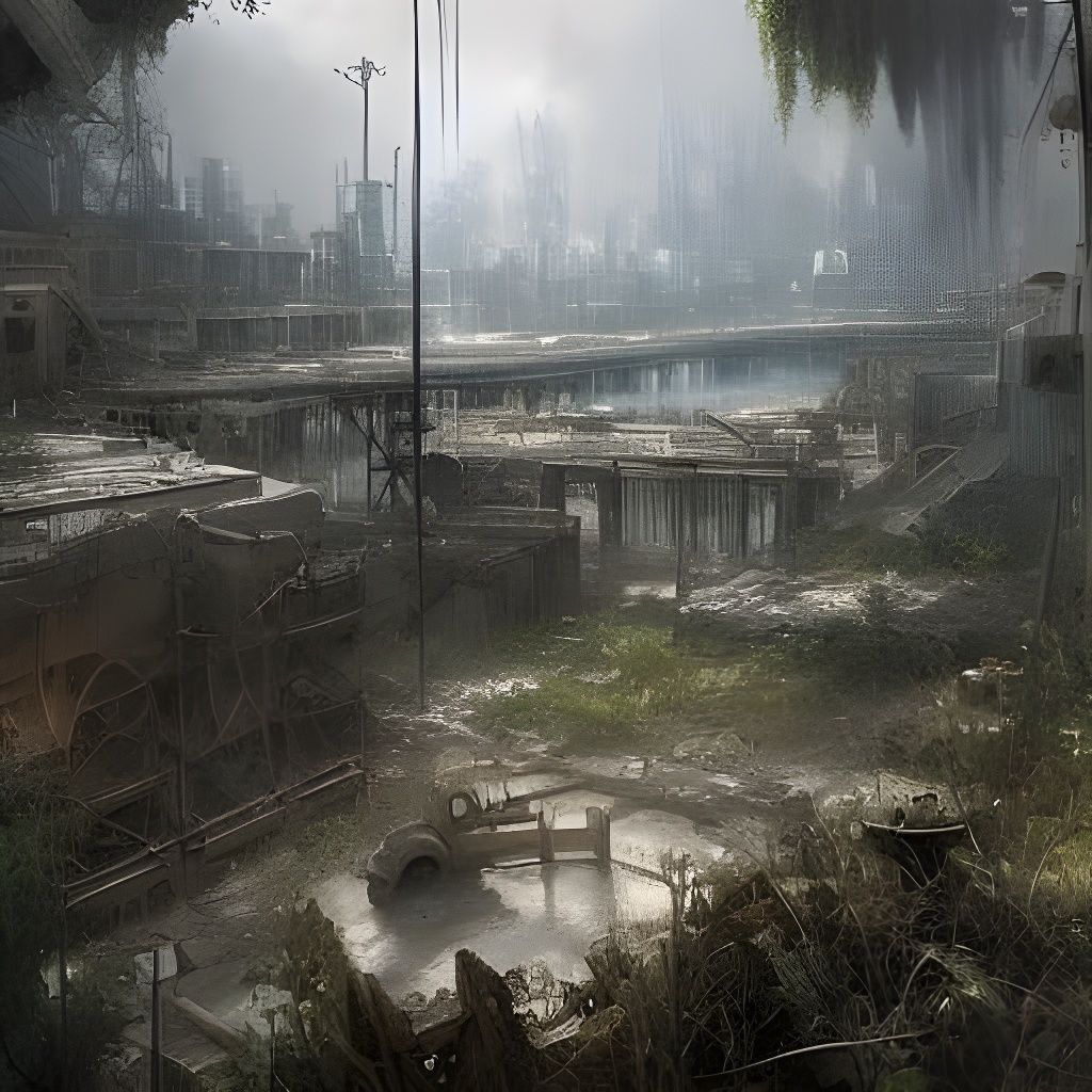 Post apocalyptic - AI Generated Artwork - NightCafe Creator
