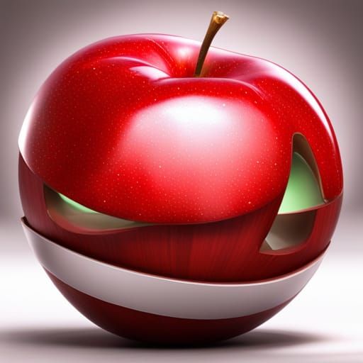 “I gave my love an apple without any core” - AI Generated Artwork ...