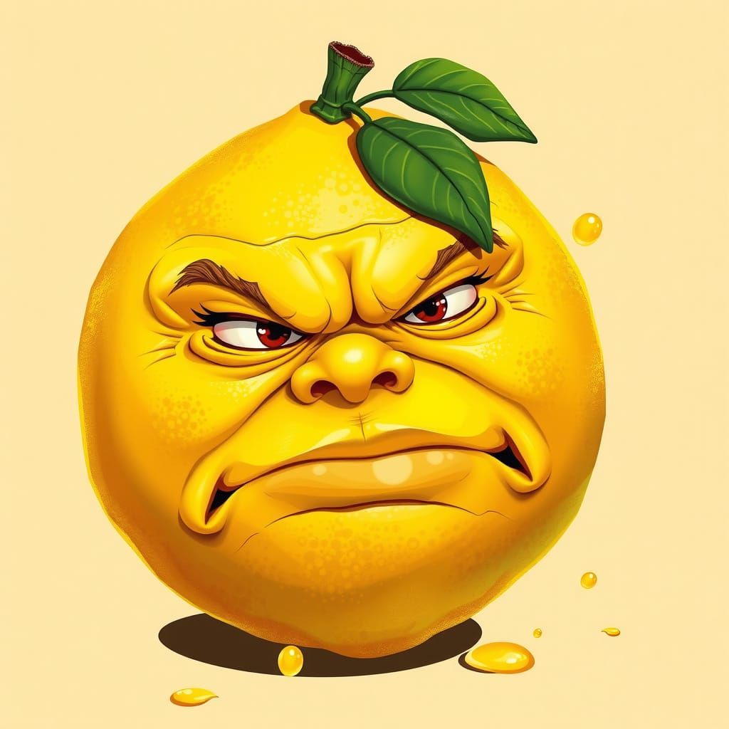A2727 - Grumpy Lemon - A2727 - Grumpy Lemon