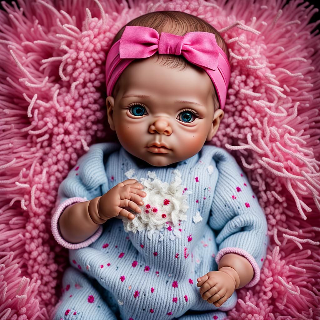 Reborn, baby doll, - AI Generated Artwork - NightCafe Creator