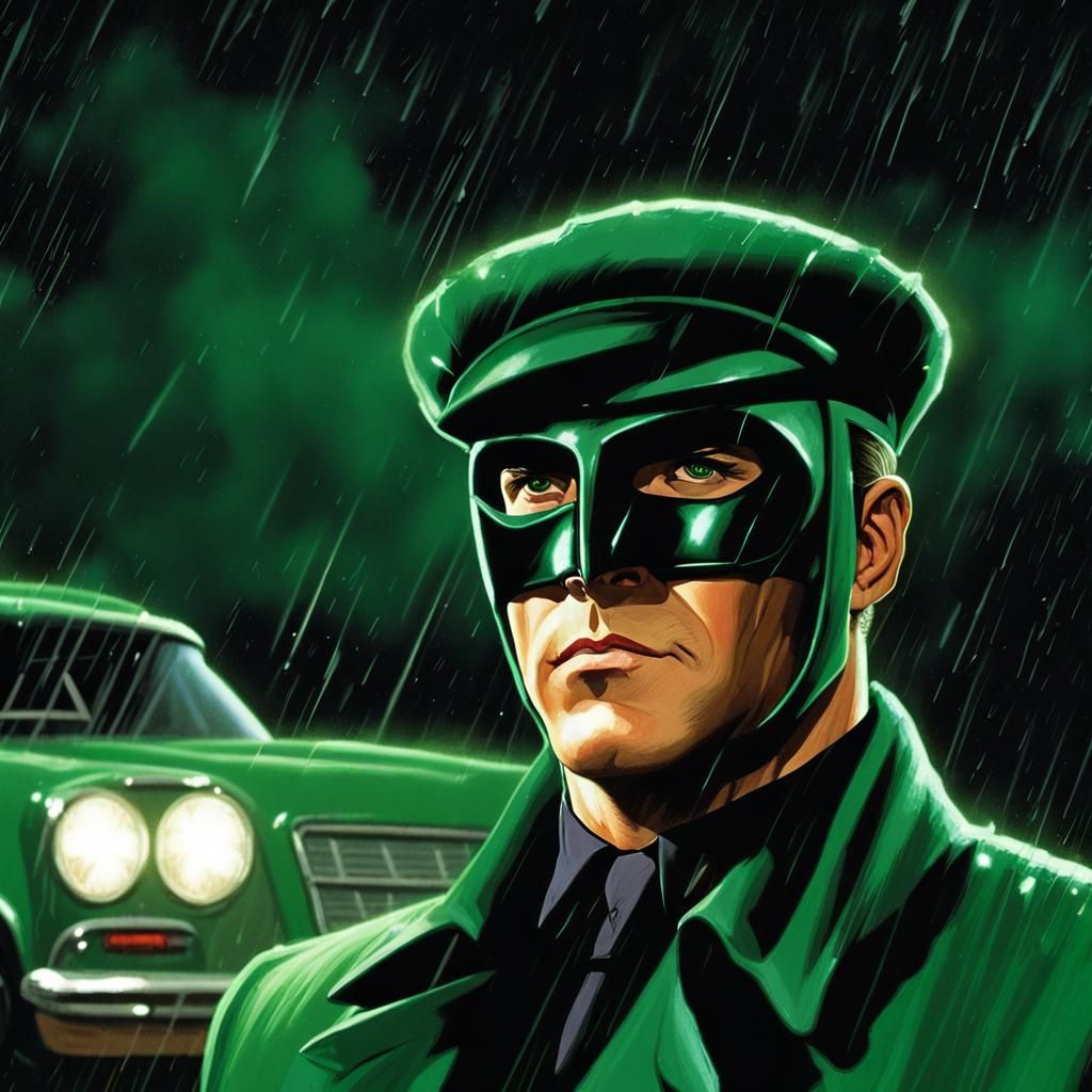 Green Hornet Art 7 - AI Generated Artwork - NightCafe Creator