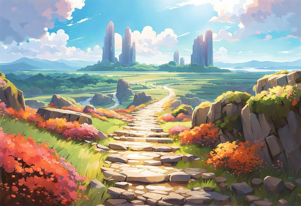 The path - AI Generated Artwork - NightCafe Creator