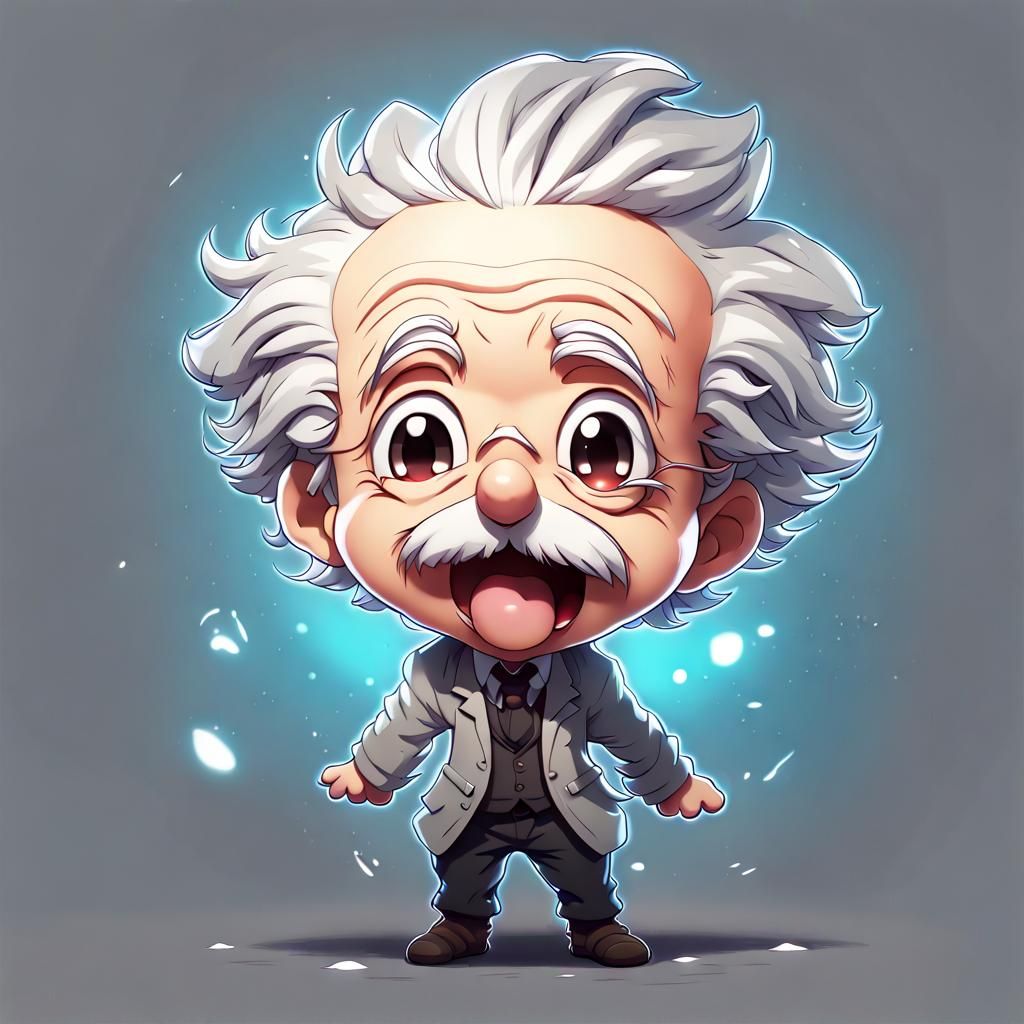 Chibi-stein v2 - AI Generated Artwork - NightCafe Creator