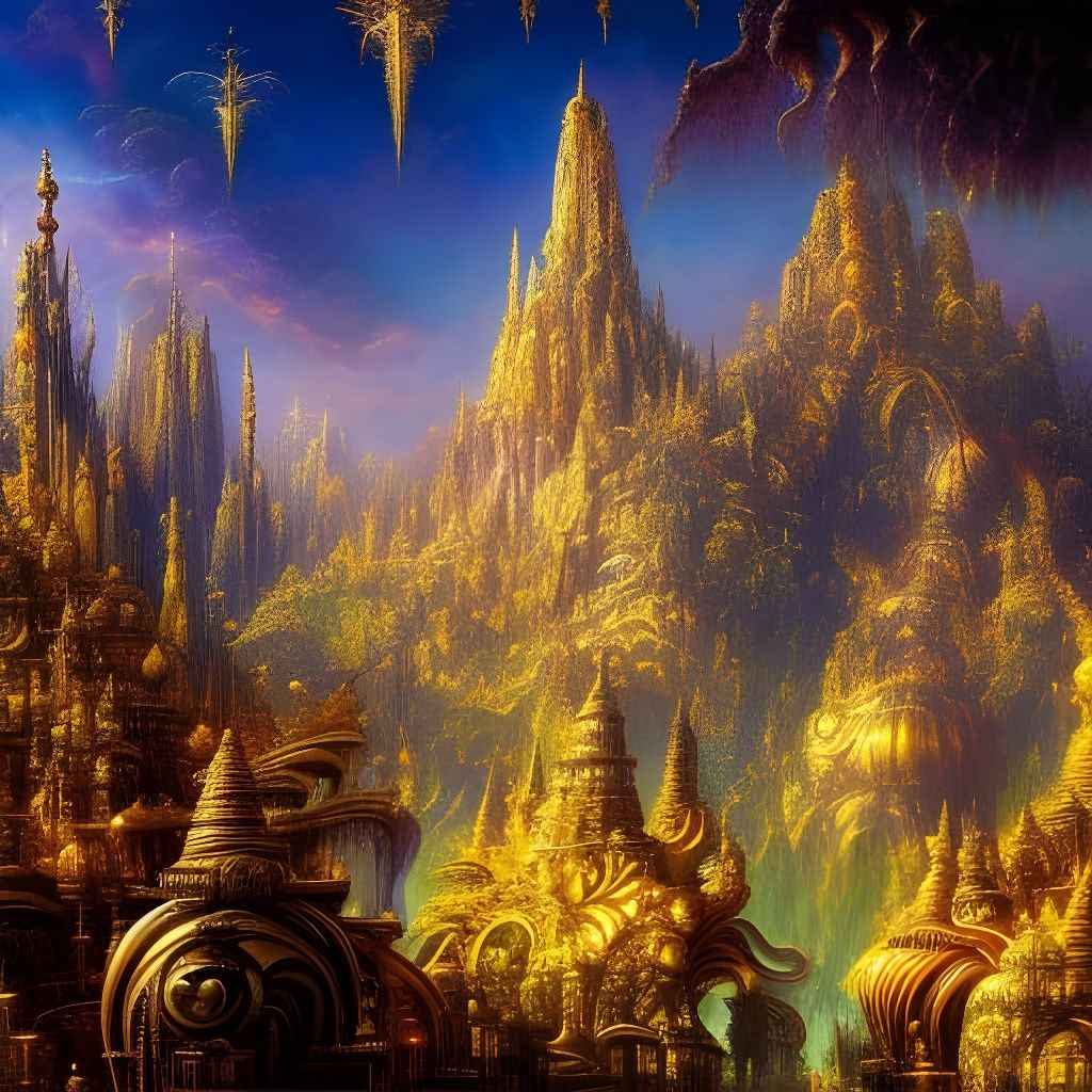 Golden - AI Generated Artwork - NightCafe Creator