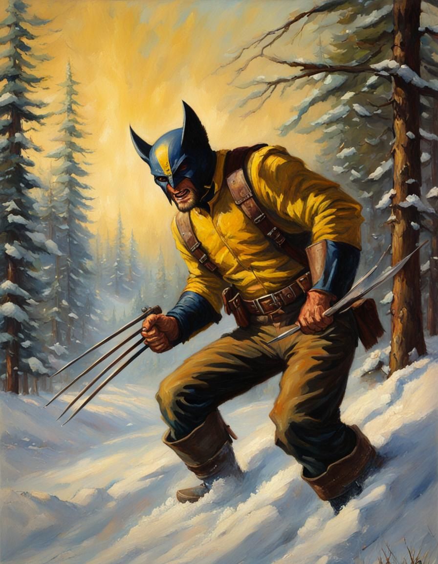 Wolverine Mountain man - AI Generated Artwork - NightCafe Creator