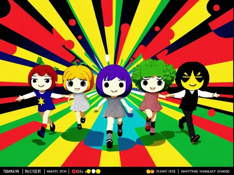 Power Puff Girls Ripoff Team - AI Generated Artwork - NightCafe Creator