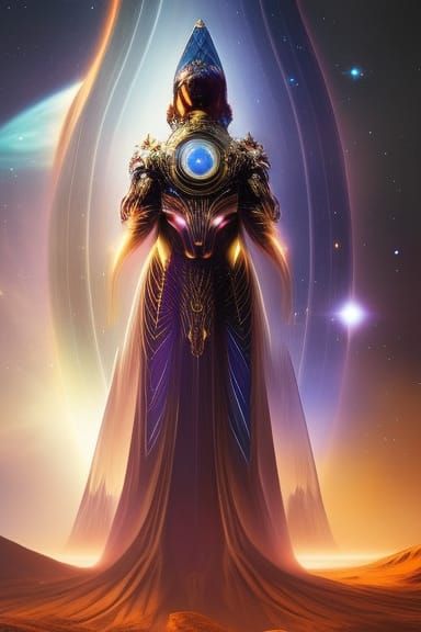 #modifiermonday The interstellar Galaxy queen - AI Generated Artwork ...