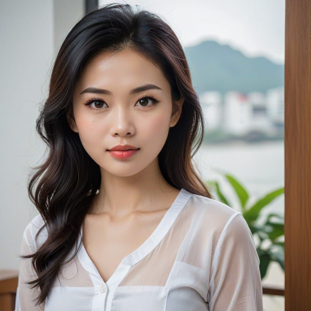 Thương - Ancient Vietnamese Warrior in a Fierce Battle Stanc...