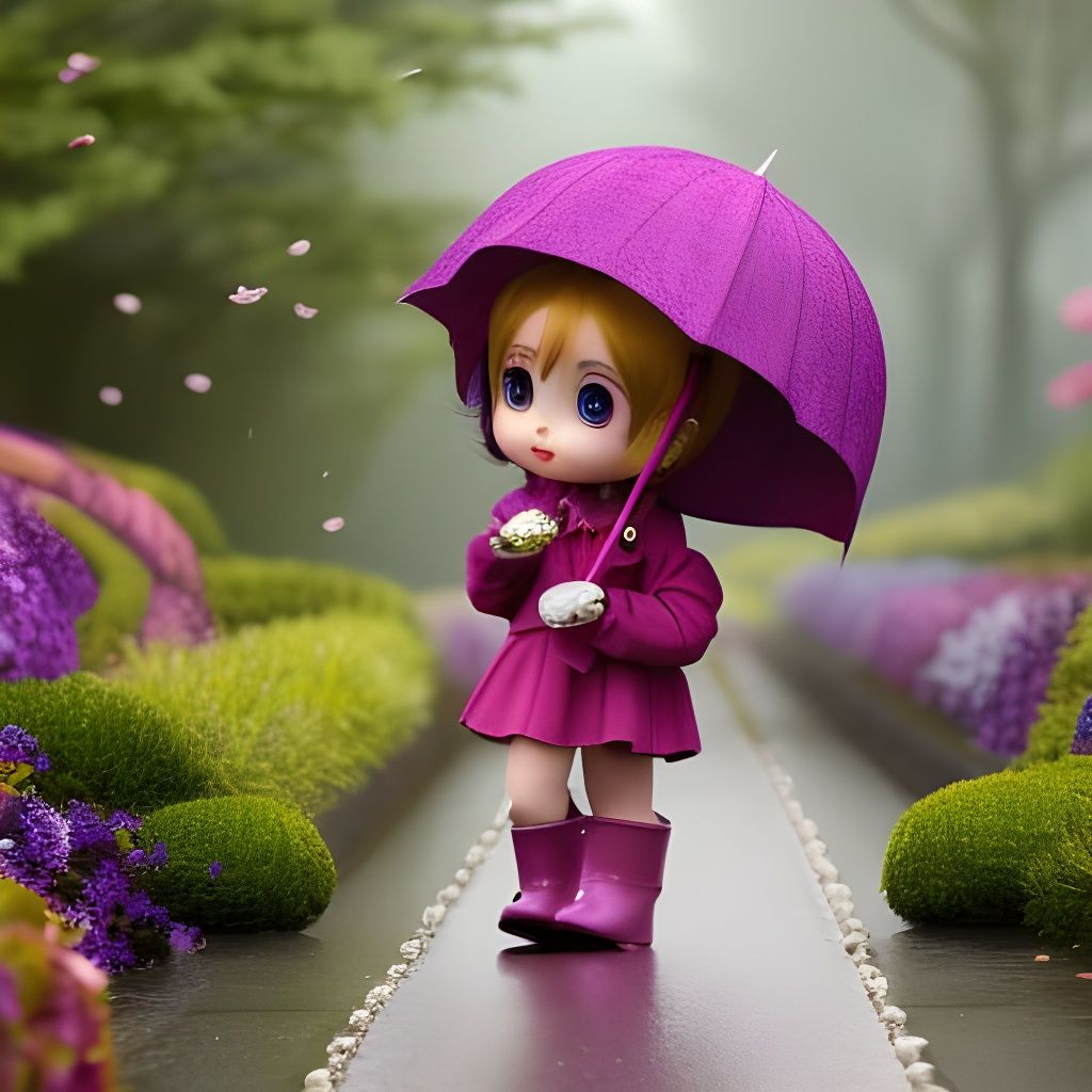 Spring day Walk - AI Generated Artwork - NightCafe Creator