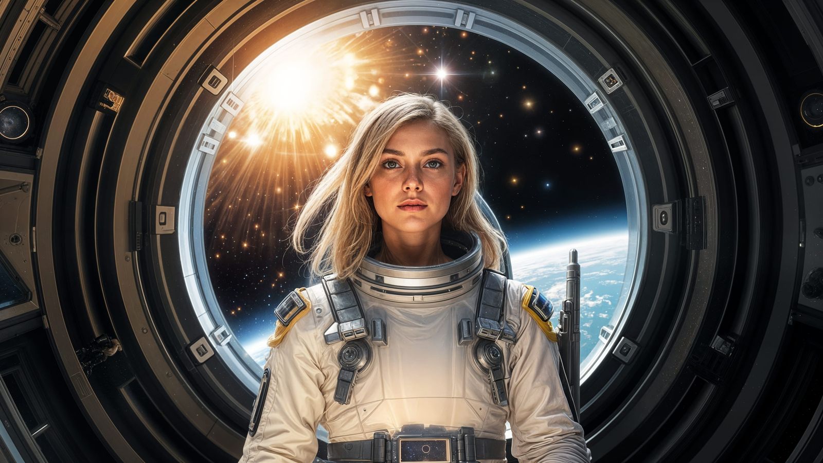 Window to universe - Cosmic Voyager Gazing into a Supernova