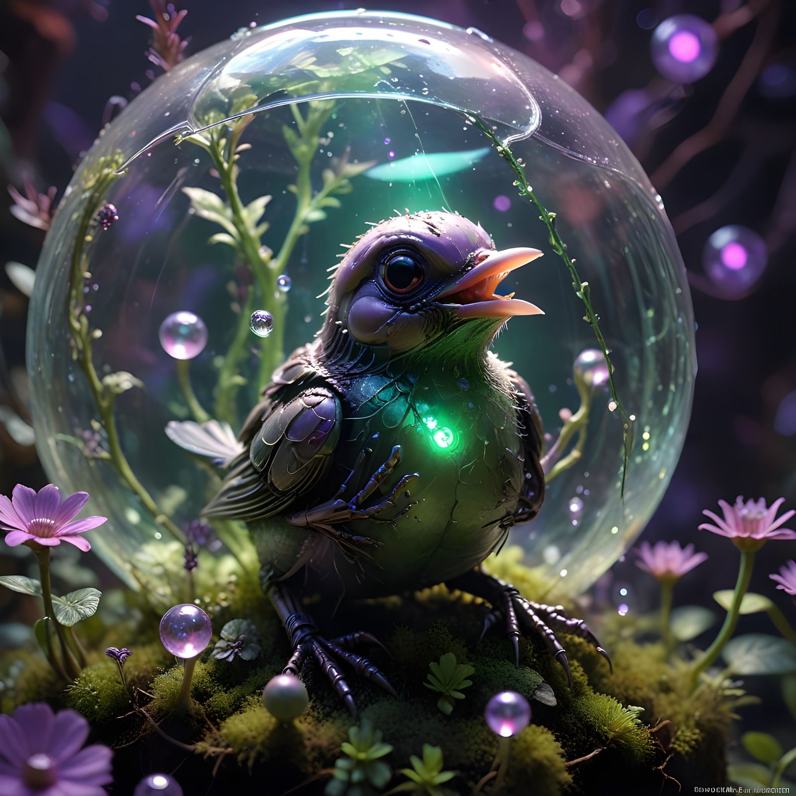 Alien Terrarium Specimen - Alien Terrarium Specimen