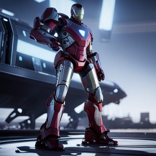 tony stark iron man - AI Generated Artwork - NightCafe Creator