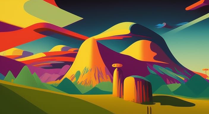 Imaginary land - AI Generated Artwork - NightCafe Creator