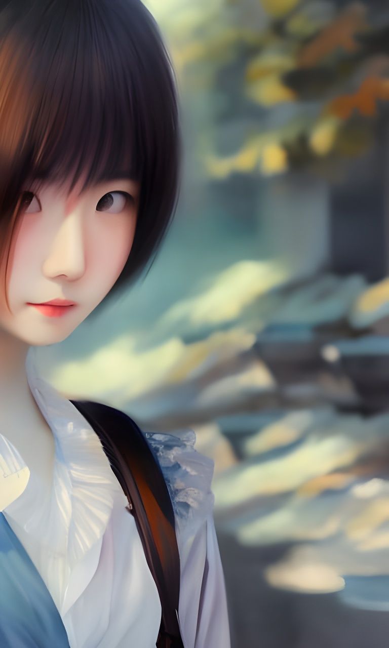 A Modest Selfie - AI Generated Artwork - NightCafe Creator