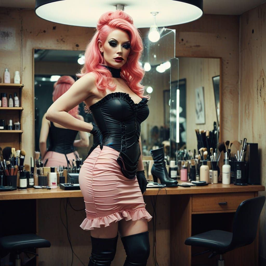 One dragqueen - Drag Queens in Recursive Double Exposure St...