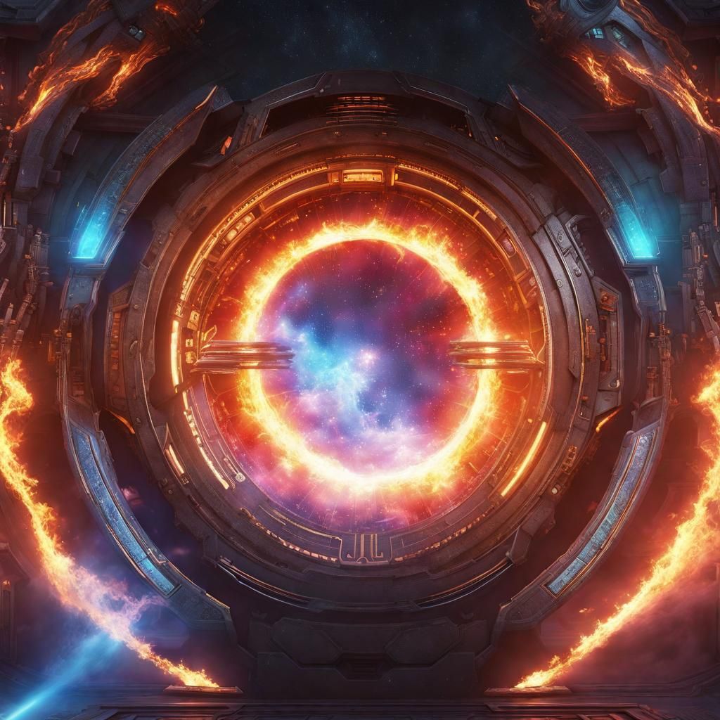 Stargate - AI Generated Artwork - NightCafe Creator