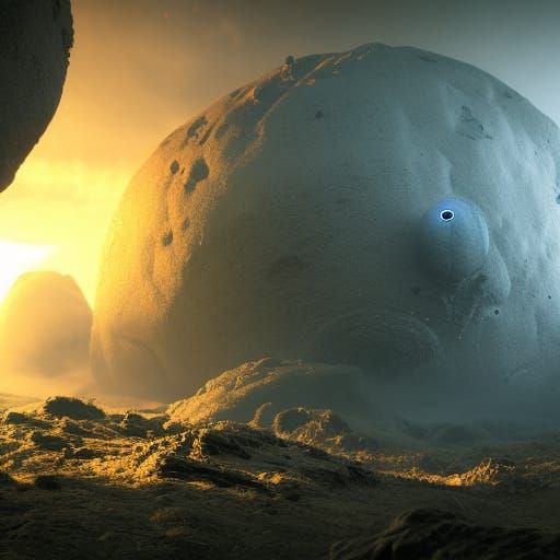 A blob monster on an alien planet. - AI Generated Artwork - NightCafe ...