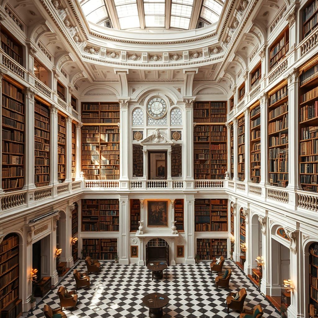 Magnificent library - Magnificent library