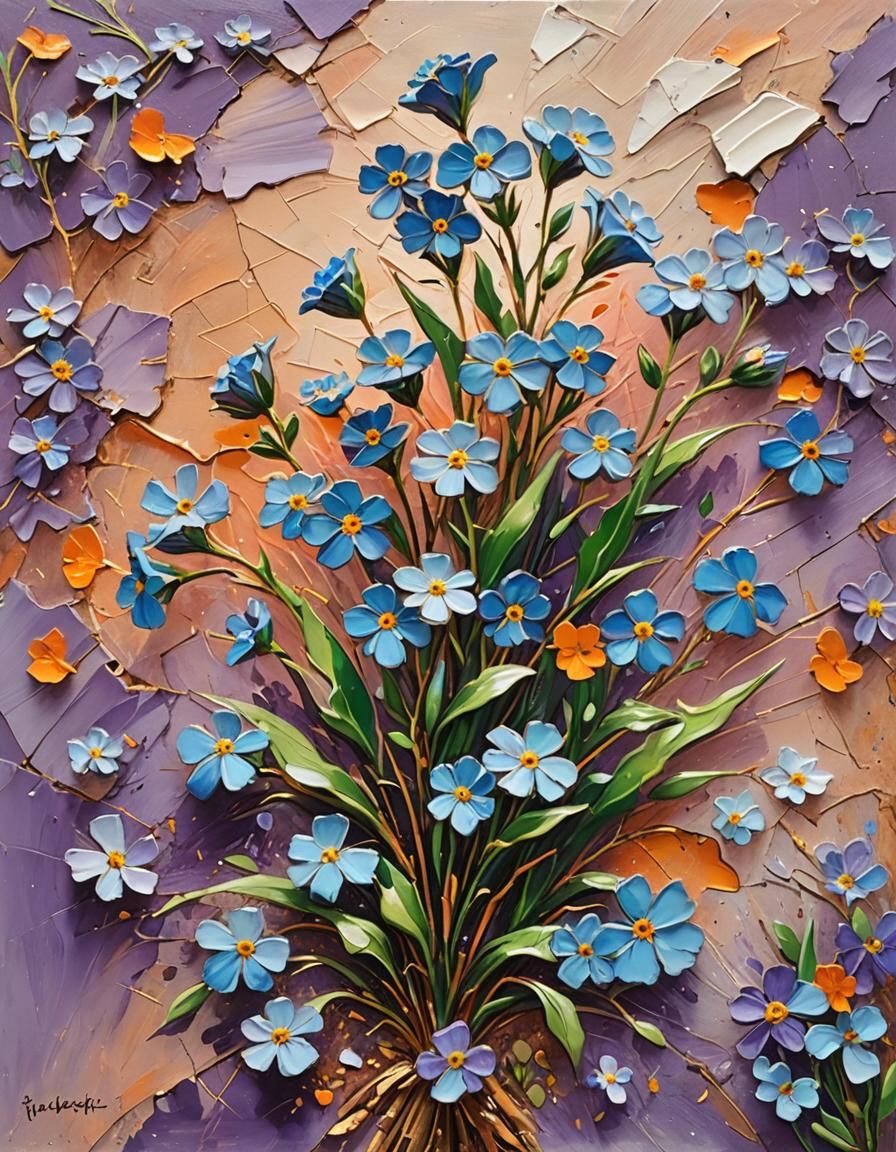 Flowers 1 - AI Generated Artwork - NightCafe Creator