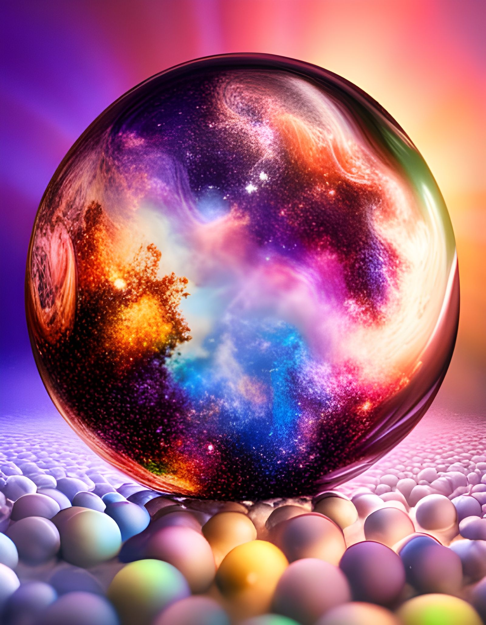 Galaxy Orb 🌌 - AI Generated Artwork - NightCafe Creator