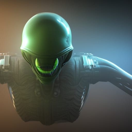 alien hunter 8k resolution concept art color graded 8K resolution ...