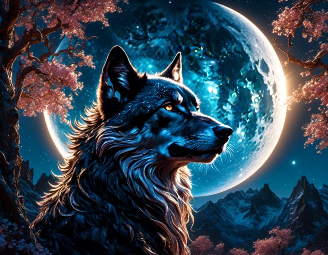 the wolf - AI Generated Artwork - NightCafe Creator