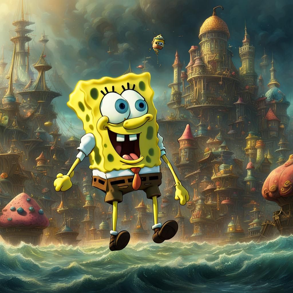 spongebob - AI Generated Artwork - NightCafe Creator