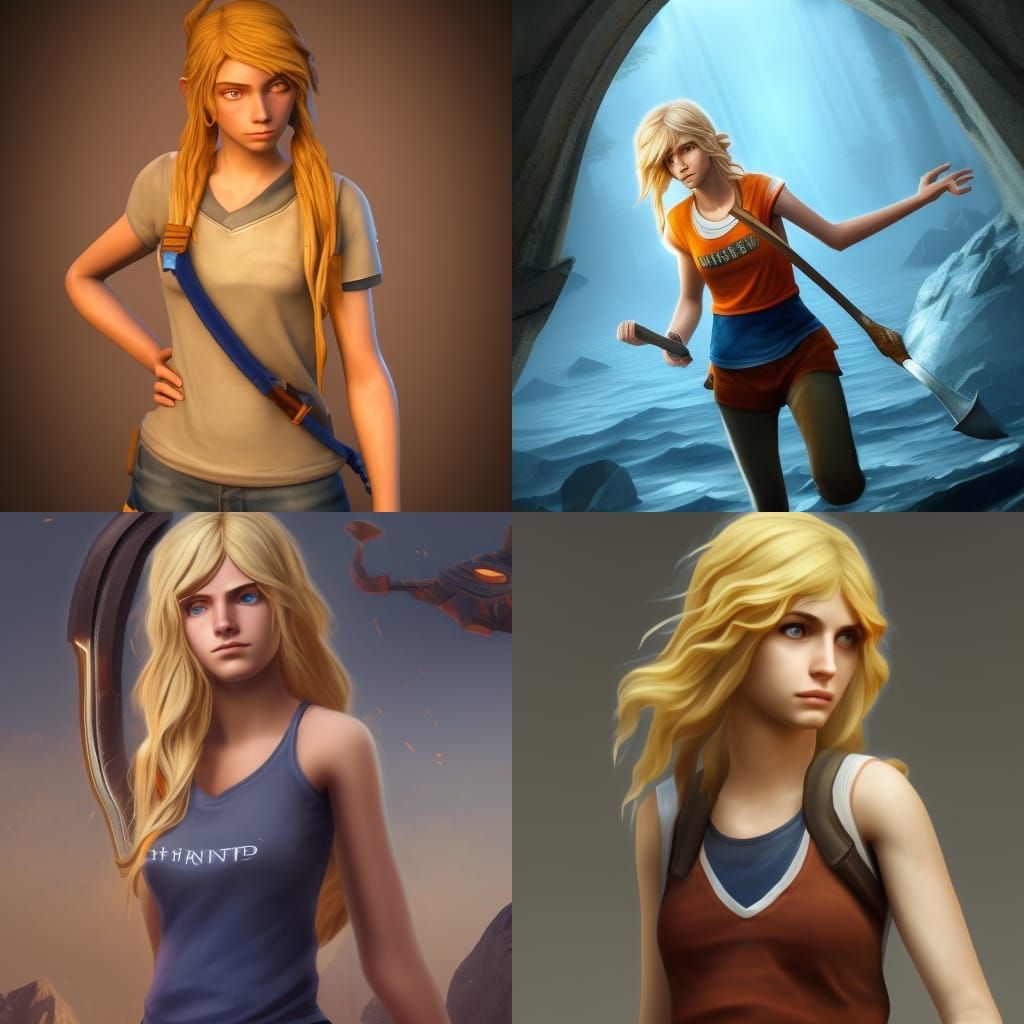 Annabeth Chase - AI Generated Artwork - NightCafe Creator
