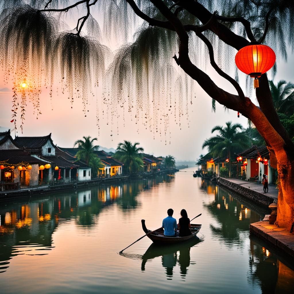 Hoi An - AI Generated Artwork - NightCafe Creator