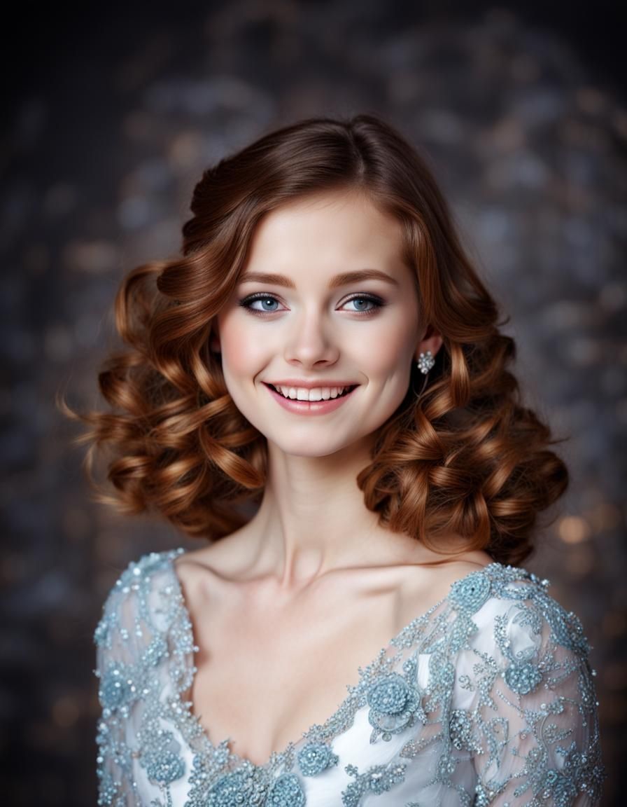 Portrait of Beautiful Girl - AI Generated Artwork - NightCafe Creator