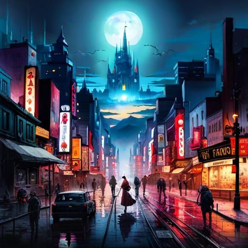 Cyberpunk Fantasy | @BeyondImagination - AI Generated Artwork ...