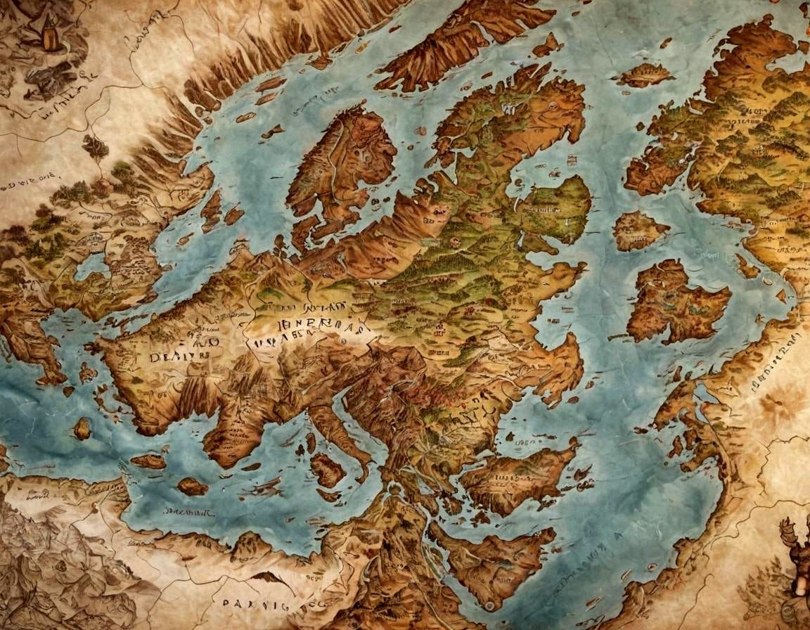 Geographical Fantasy Map - Geographical Fantasy Map