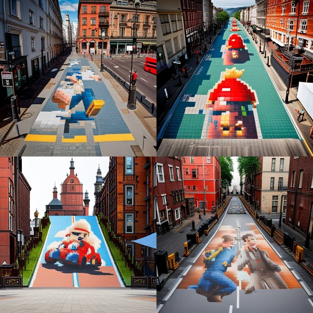 Street art - AI Generated Artwork - NightCafe Creator