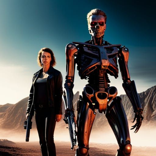 Terminator - AI Generated Artwork - NightCafe Creator