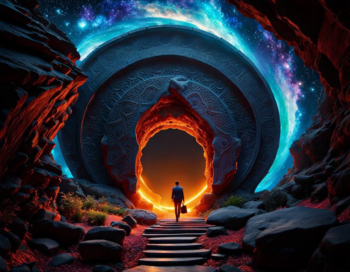 Path into the Unknown - AI Generated Artwork - NightCafe Creator