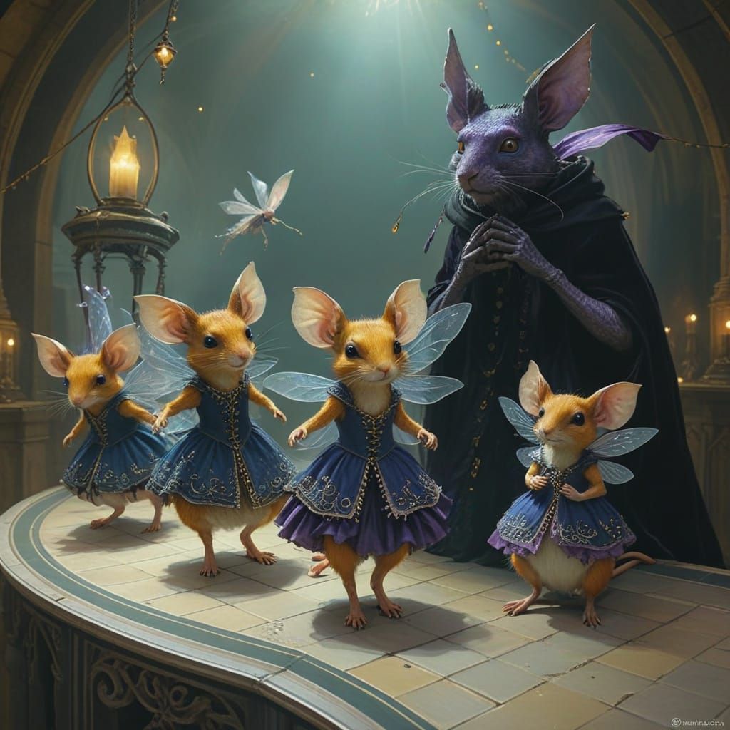 magic, The dark lord is watching dark fey fashions on the runway. funny ...