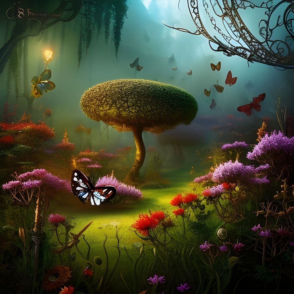 Hidden away - AI Generated Artwork - NightCafe Creator