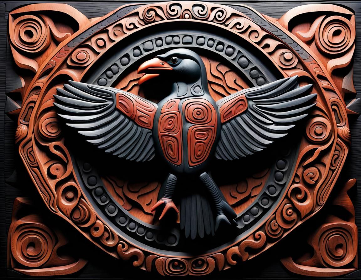 Haida Gwaii Inspired - AI Generated Artwork - NightCafe Creator