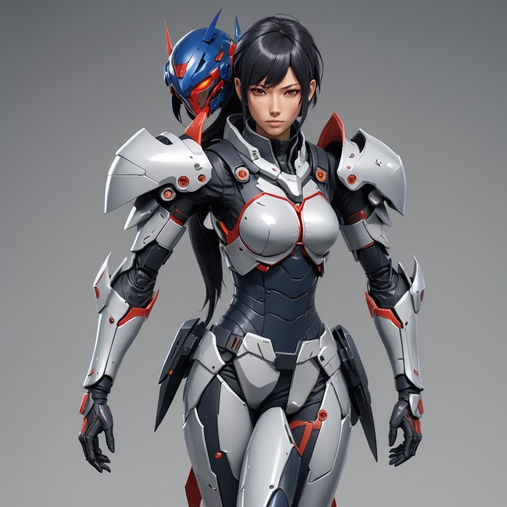 16k resolution, character design inspired by Kazuma Kaneko, a powerful ...