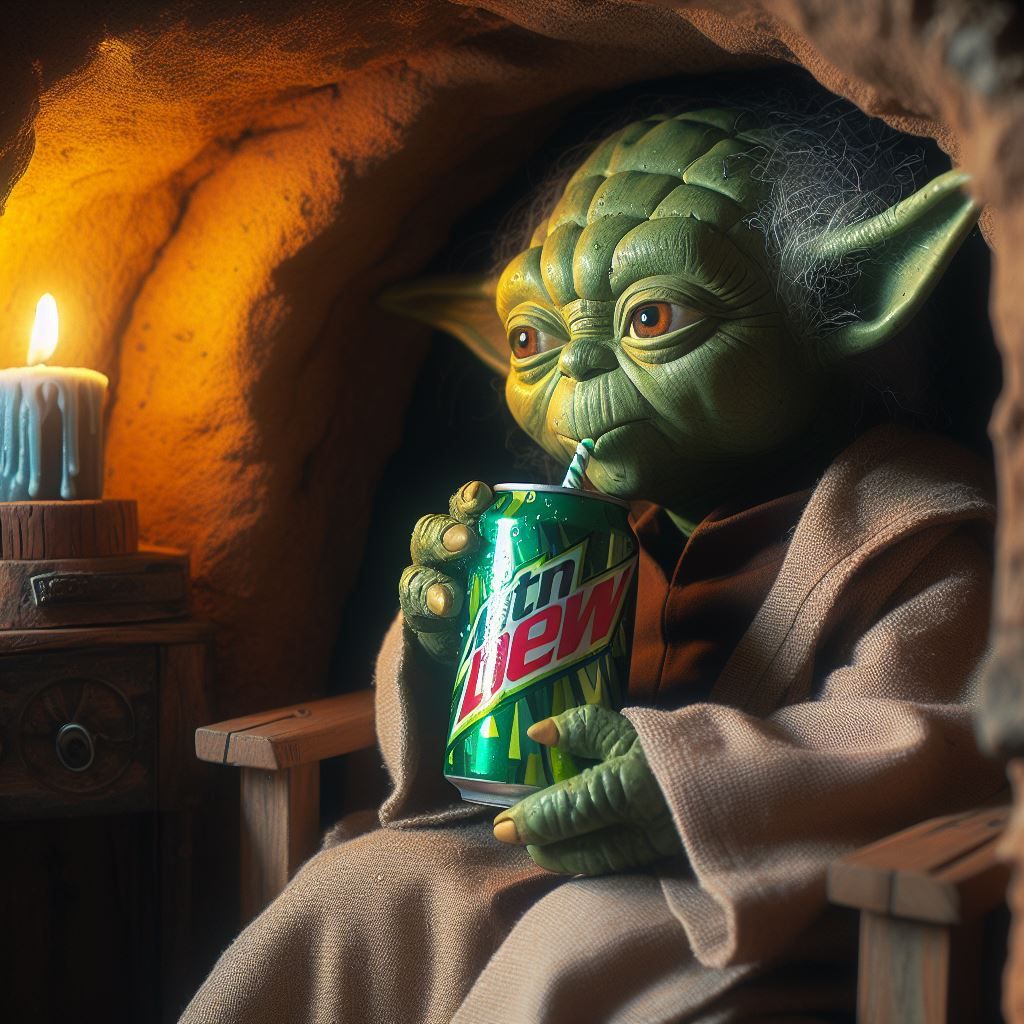 “No! Try Not. Dew. Or Dew Not. There Is No Try." - Jedi Master Yoda ...