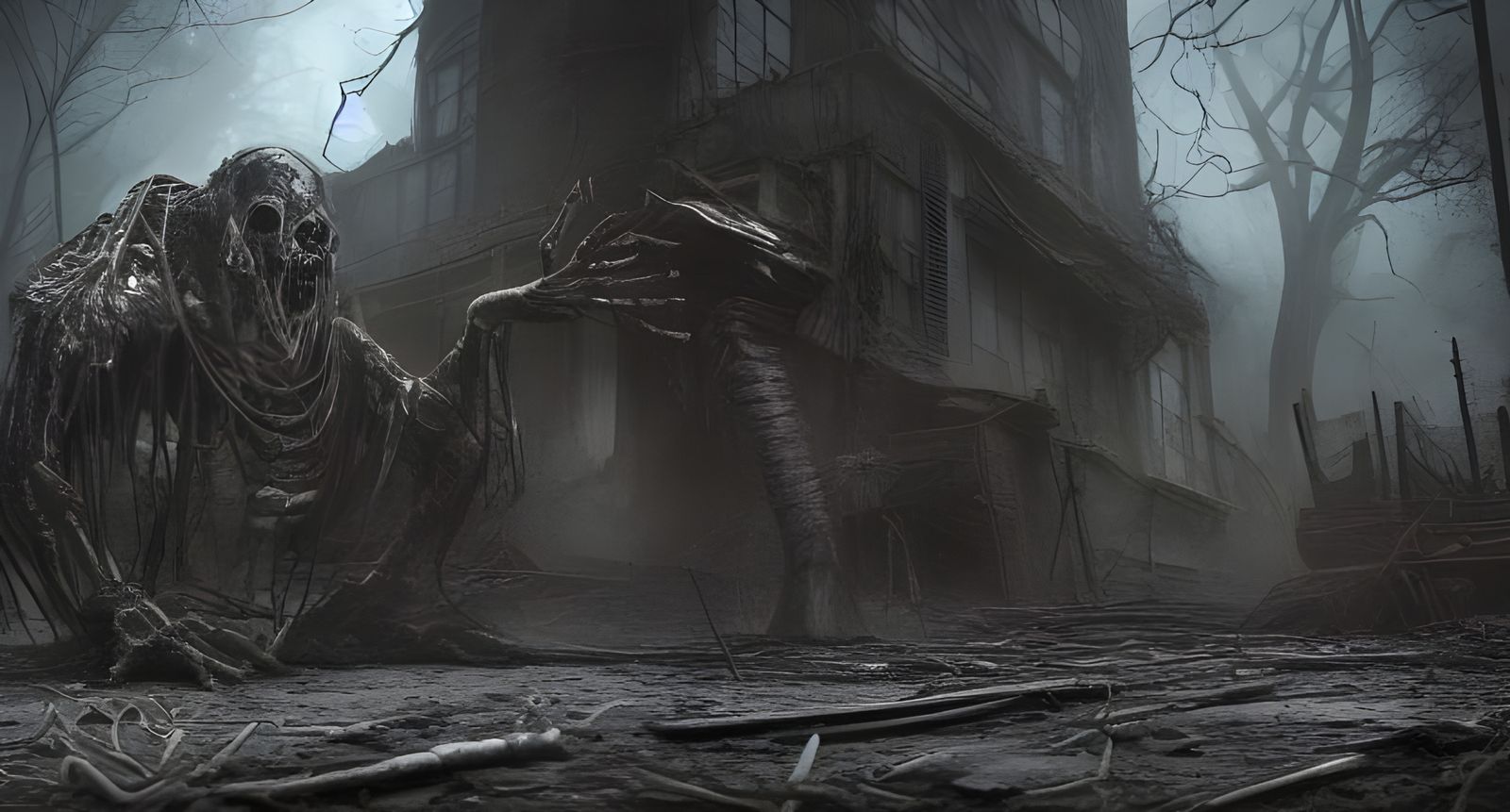 Post-Apocalyptic Evil Alien Future - AI Generated Artwork - NightCafe ...