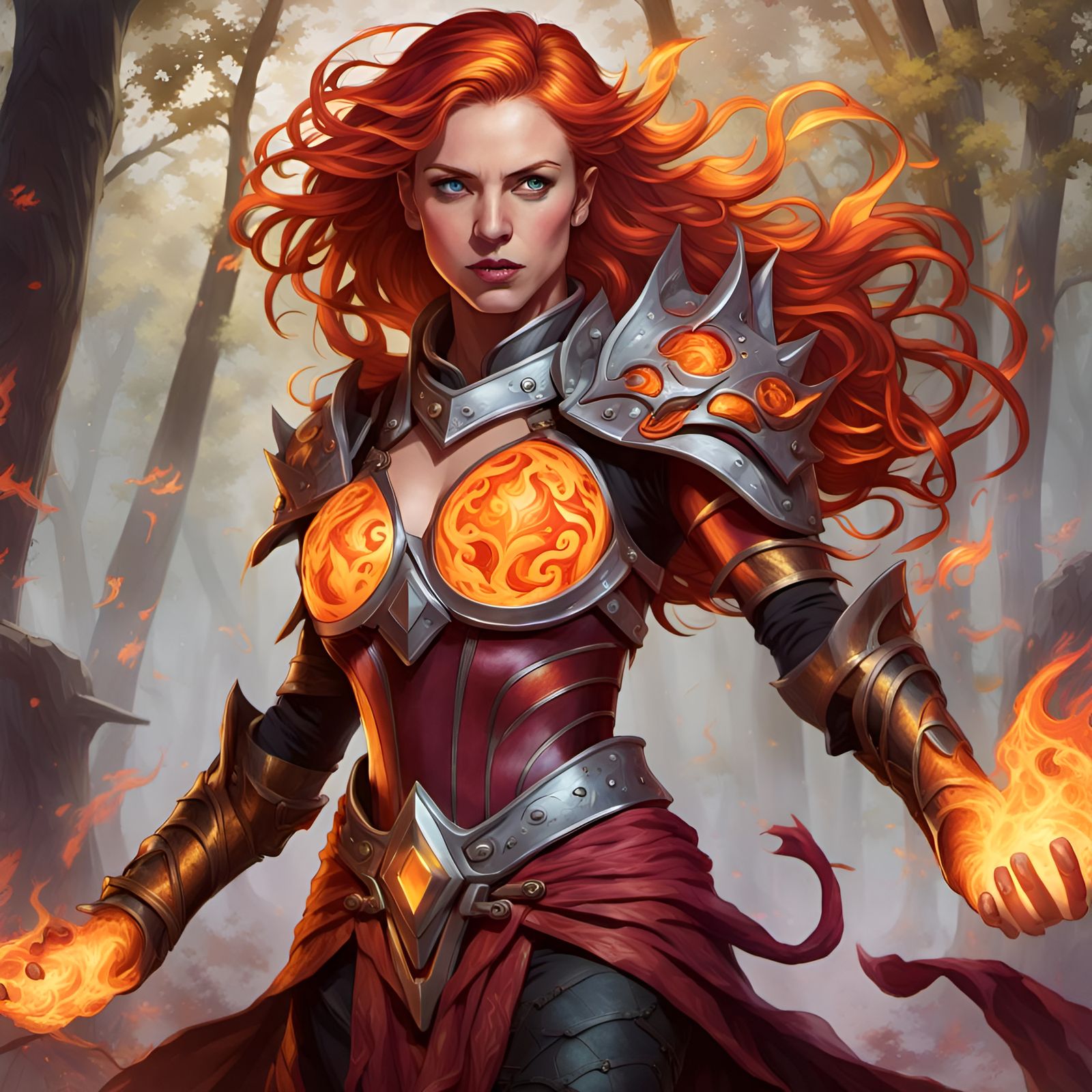 Chandra Nalaar 🔥 ️‍🔥🔥 - AI Generated Artwork - NightCafe Creator