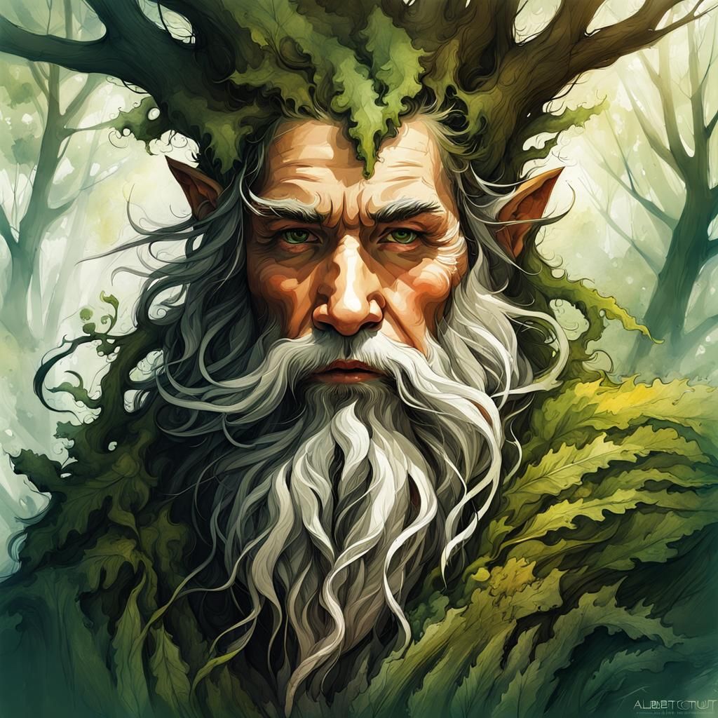 Portrait of the Treebeard - AI Generated Artwork - NightCafe Creator