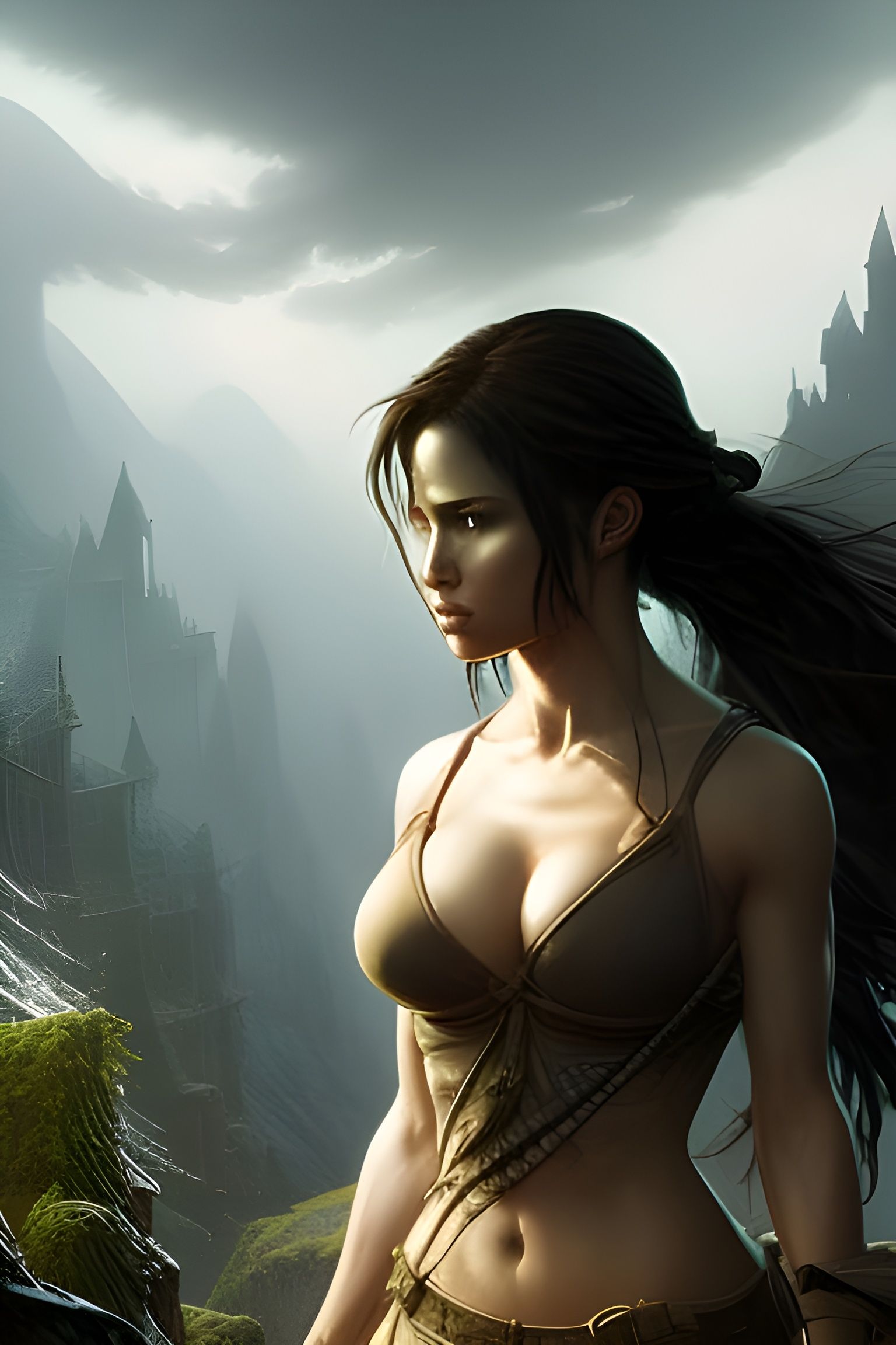 Lara Croft 2 - AI Generated Artwork - NightCafe Creator