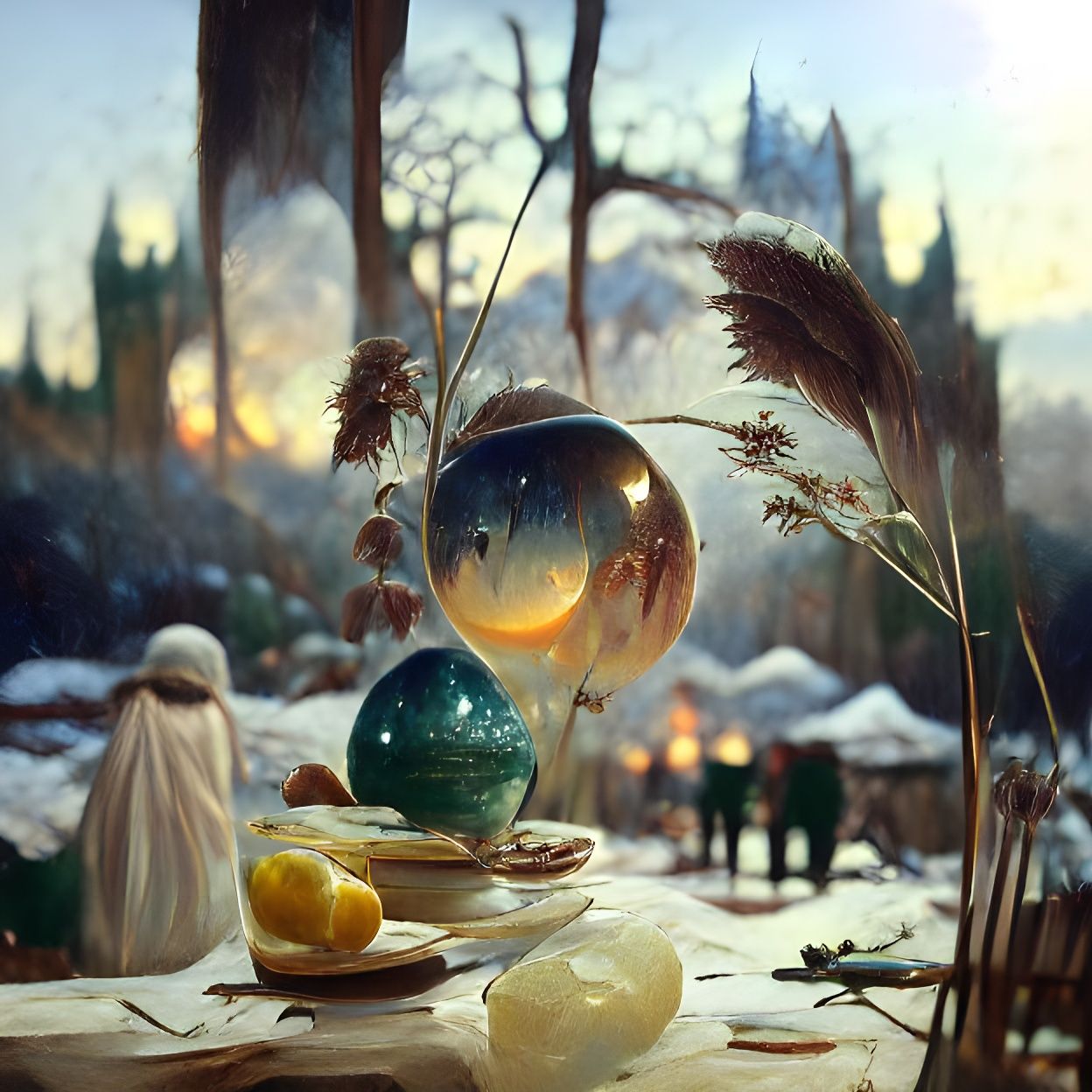 Winter Solstice II - AI Generated Artwork - NightCafe Creator
